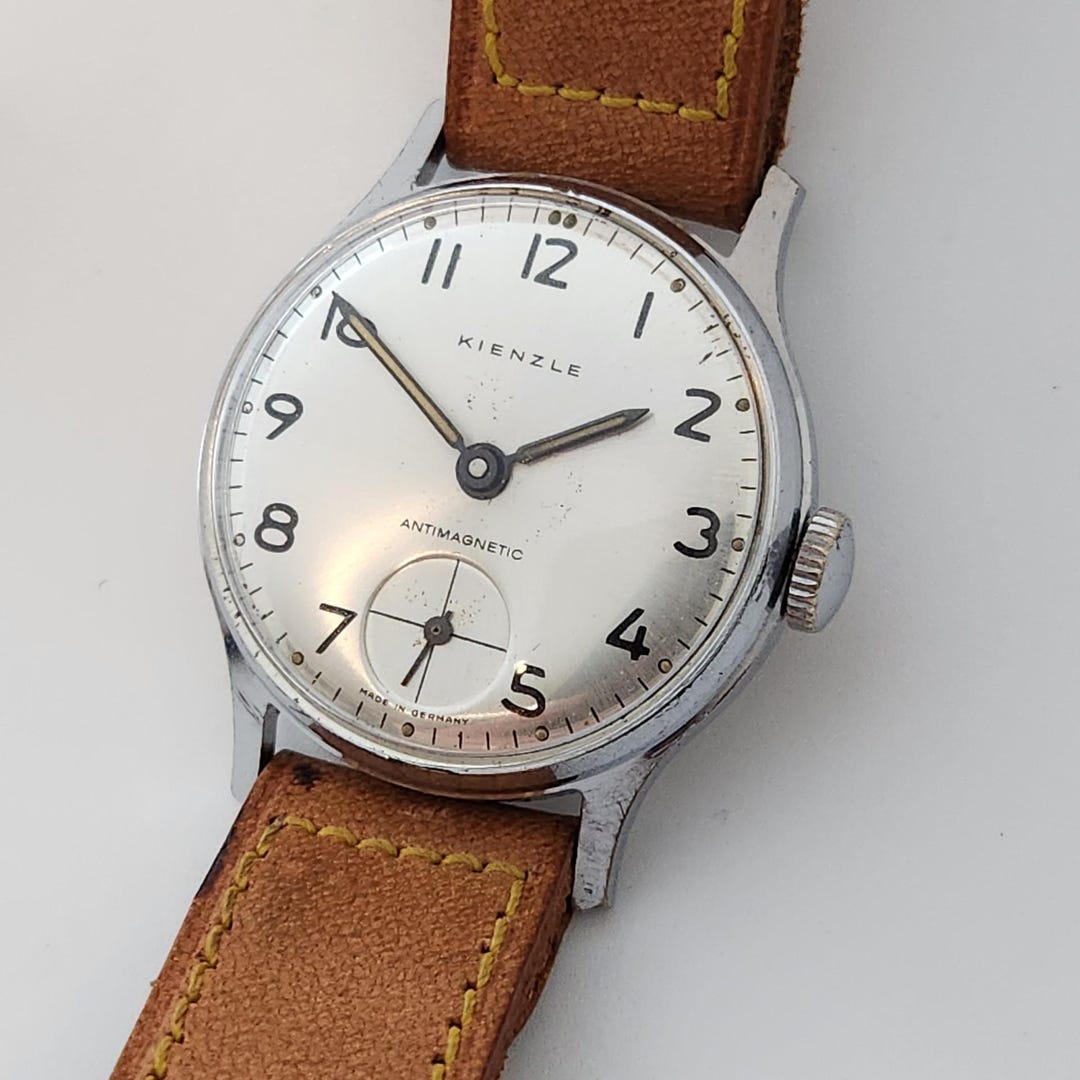 Vintage KIENZLE Gents Watch, Made in Germany, Basic 0 Jewel Movement ...