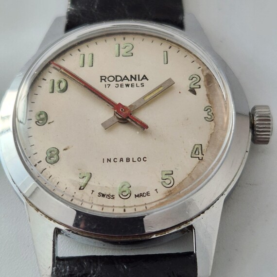 Vintage RODANIA SWISS Made Midi Sized Watch, 17 Jewel… - Gem