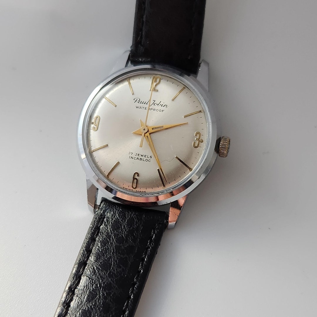 Vintage PAUL JOBIN Swiss Made Gents Watch, 17 Jewels, Very Good ...