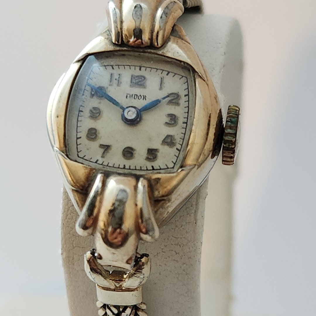 Vintage TUDOR Ladies Cocktail Watch, (A ROLEX Brand) Swiss Made 17 ...