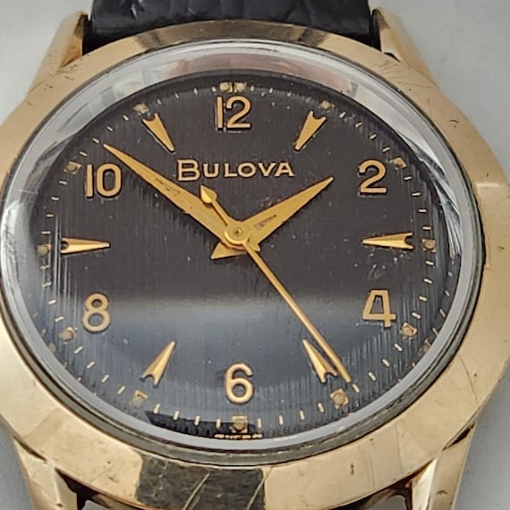 Vintage BULOVA PHANTOM Swiss Made Gents Watch, 17 Jew… - Gem