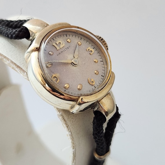 Vintage HAMILTON Ladies Cocktail Watch, Made in the U… - Gem