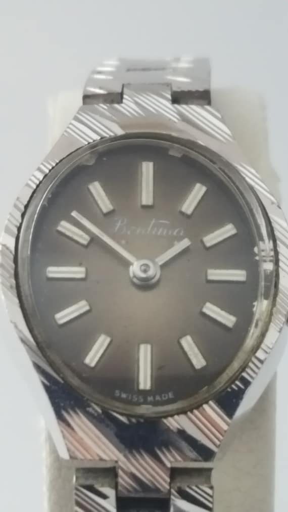 Vintage BENTIMA STAR Ladies Cocktail Watch, Swiss Mad… - Gem