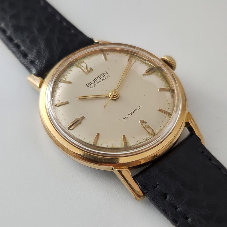 Vintage BUREN AUTOMATIC 25 Jewels, High Quality SWISS Brand, Nice ...