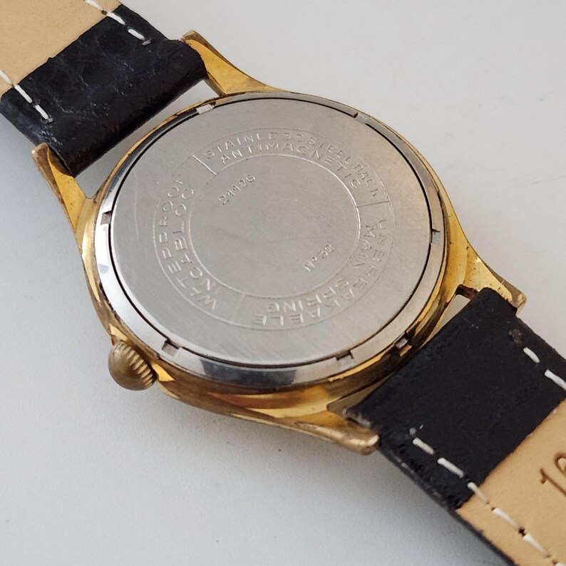 Vintage PERMA Gents Watch, SWISS Made 17 Jewels, Nice Vintage Condition ...