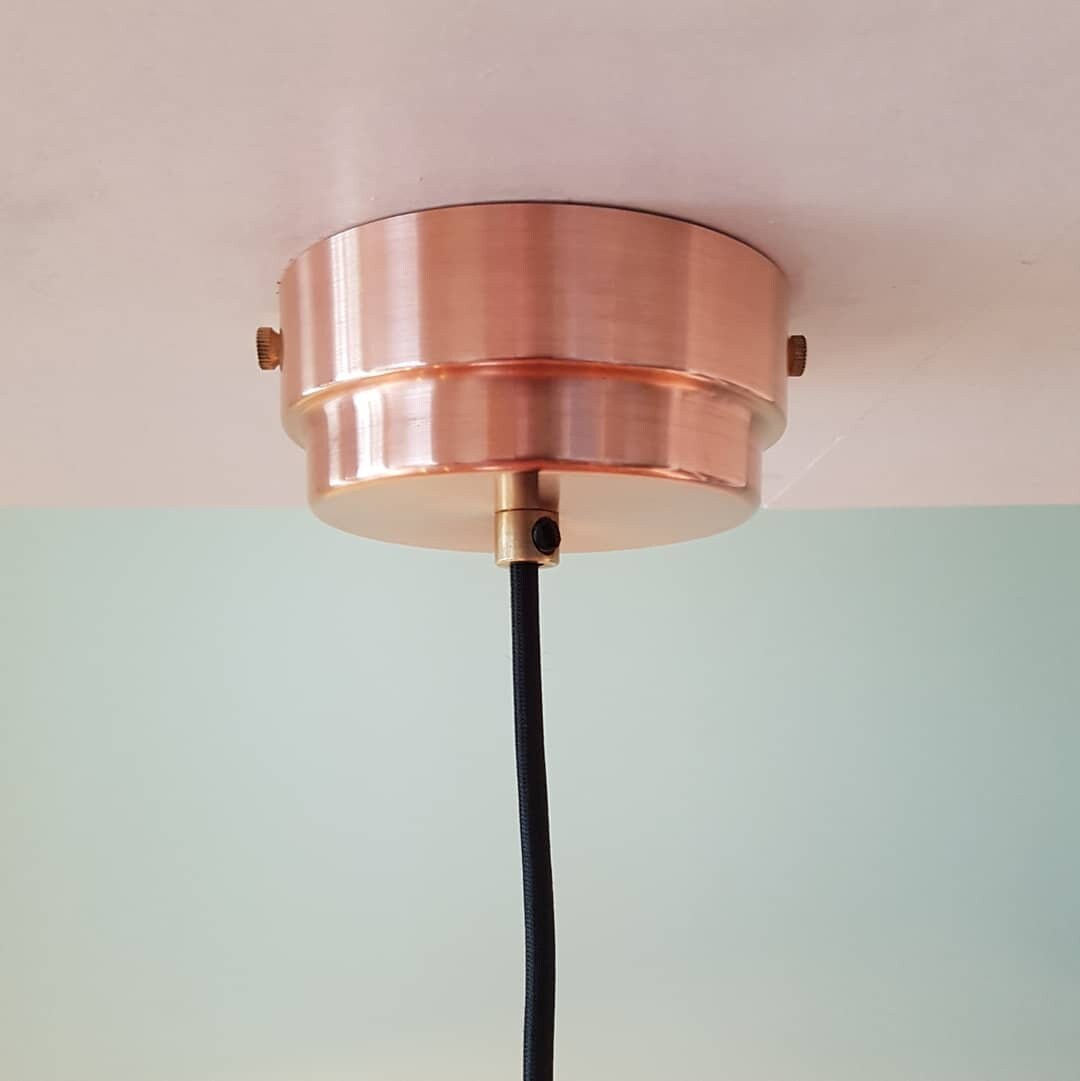 The Brunel, Handmade Solid Copper Pendant Light - Etsy UK