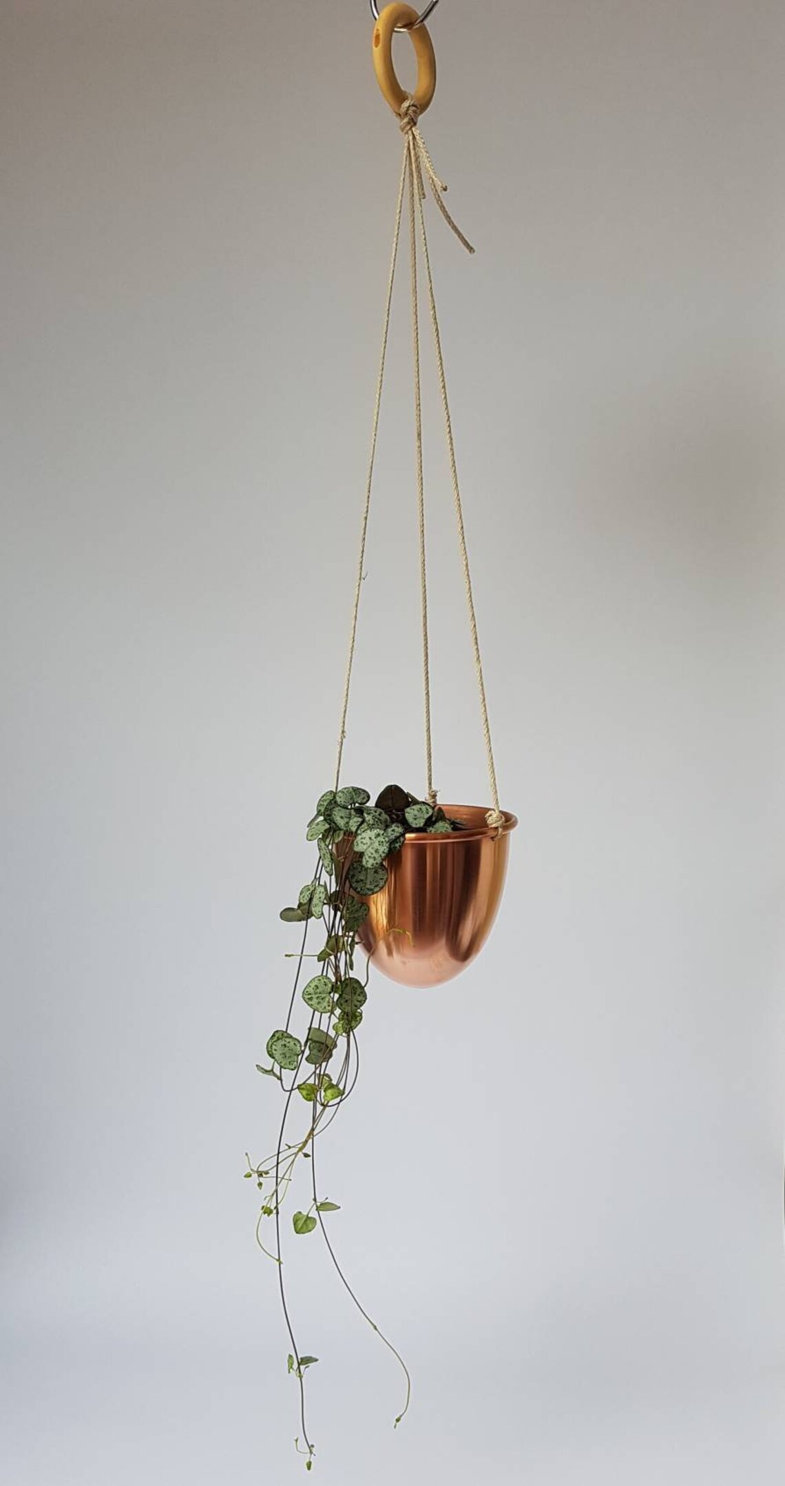 Handmade Solid Copper Hanging Plant Pot / Planter | Etsy