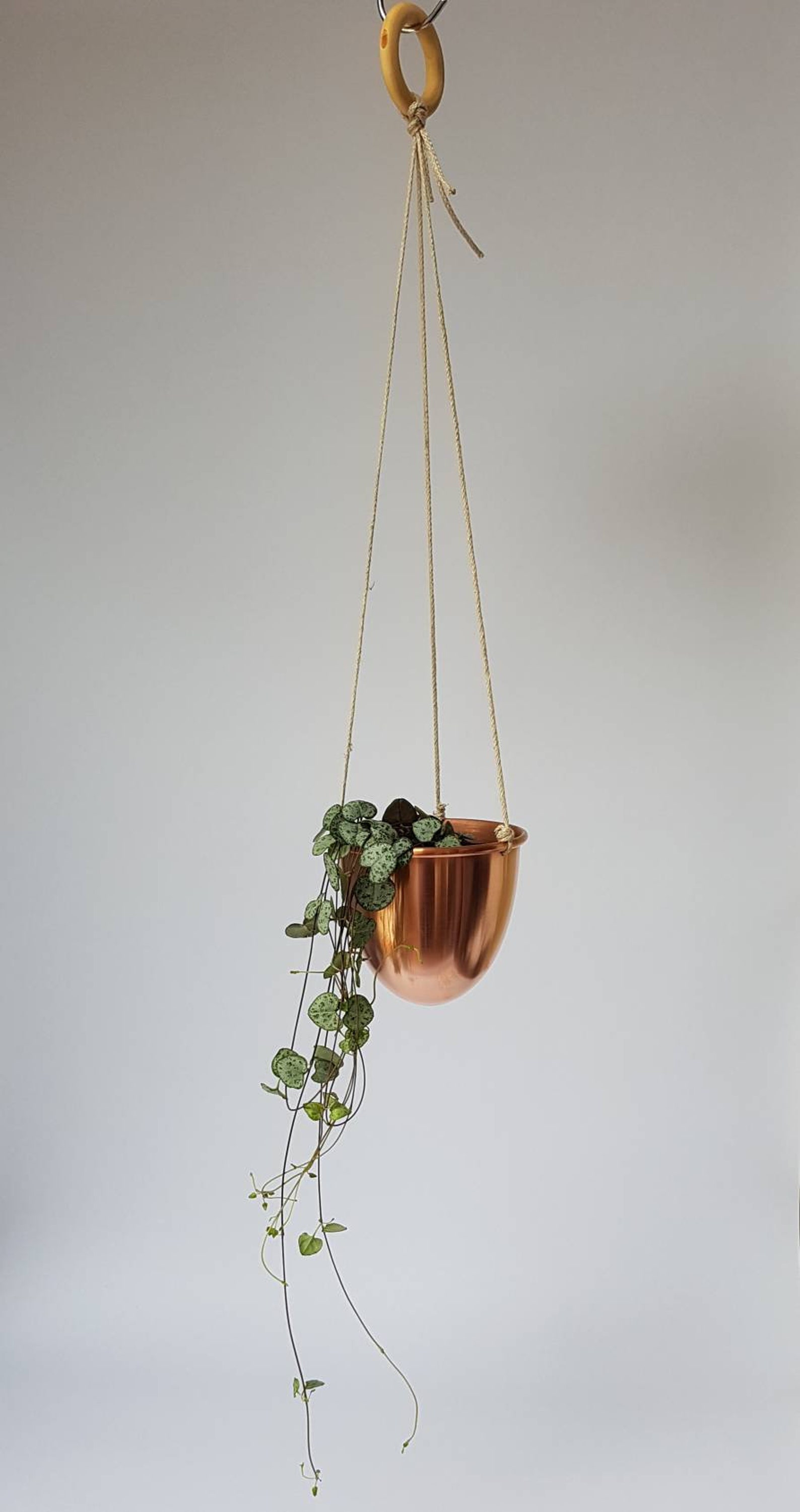 Handmade Solid Copper Hanging Plant Pot / Planter - Etsy