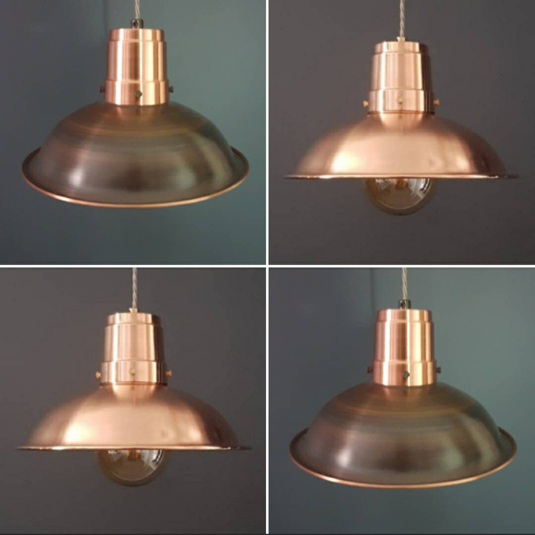 The Brunel, Handmade Solid Copper Pendant Light - Etsy UK