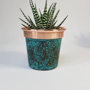 Handmade Solid Copper Plant Pot / Planter 4/5/6/7 Inch - Etsy UK
