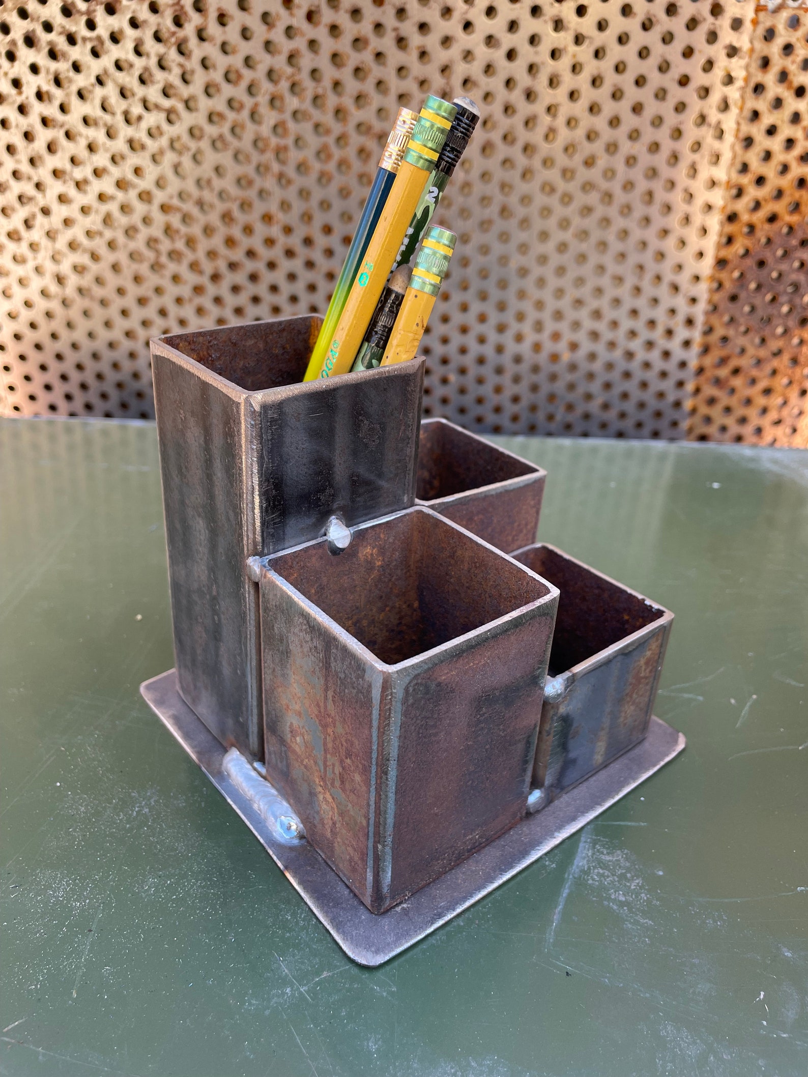 Welded Steel Cutoff Organizer Storage - Etsy