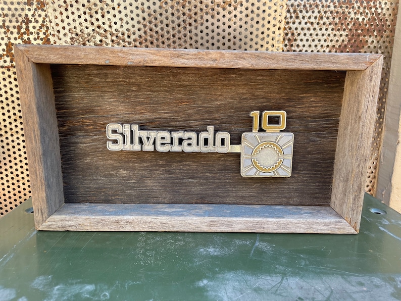 Chevy Silverado Emblem Art - Etsy