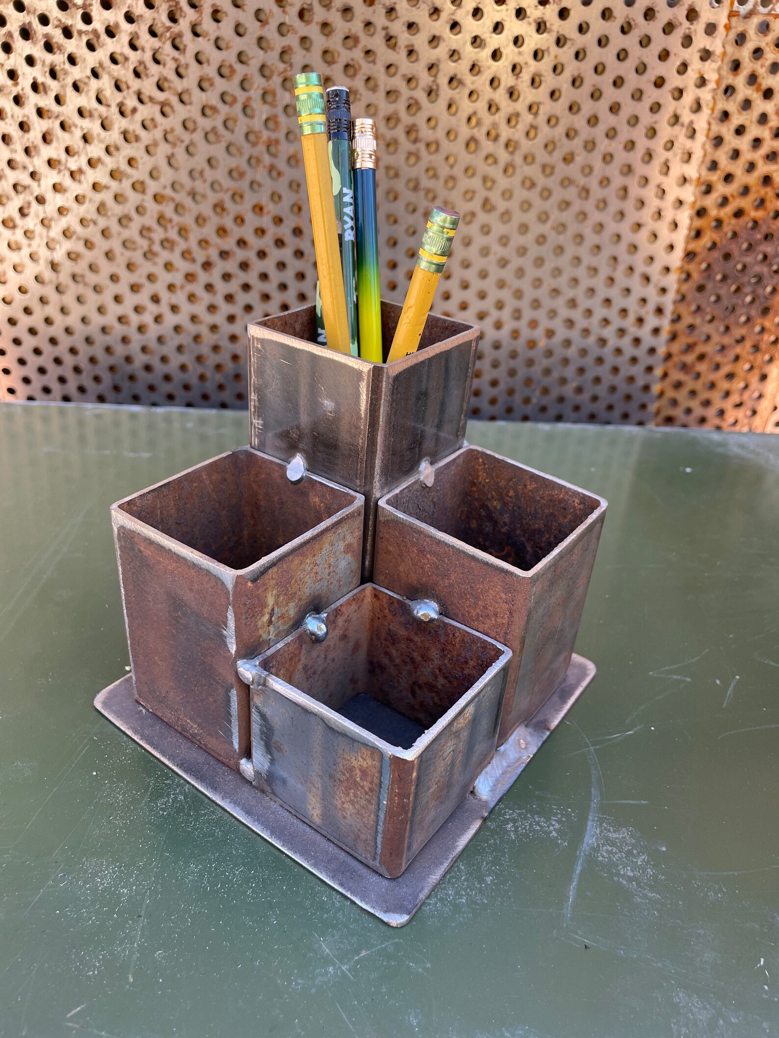Welded Steel Cutoff Organizer Storage - Etsy
