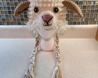 Crochet Pattern Goat Hat - Etsy