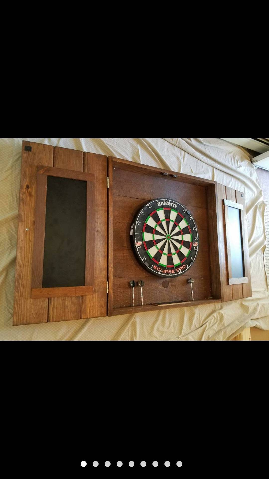 Custom Made Dart Board Cabinet - Etsy