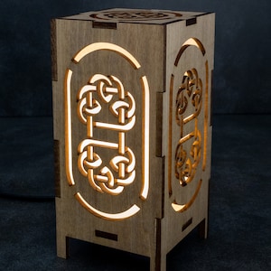 Celtic Squared Lantern - Etsy