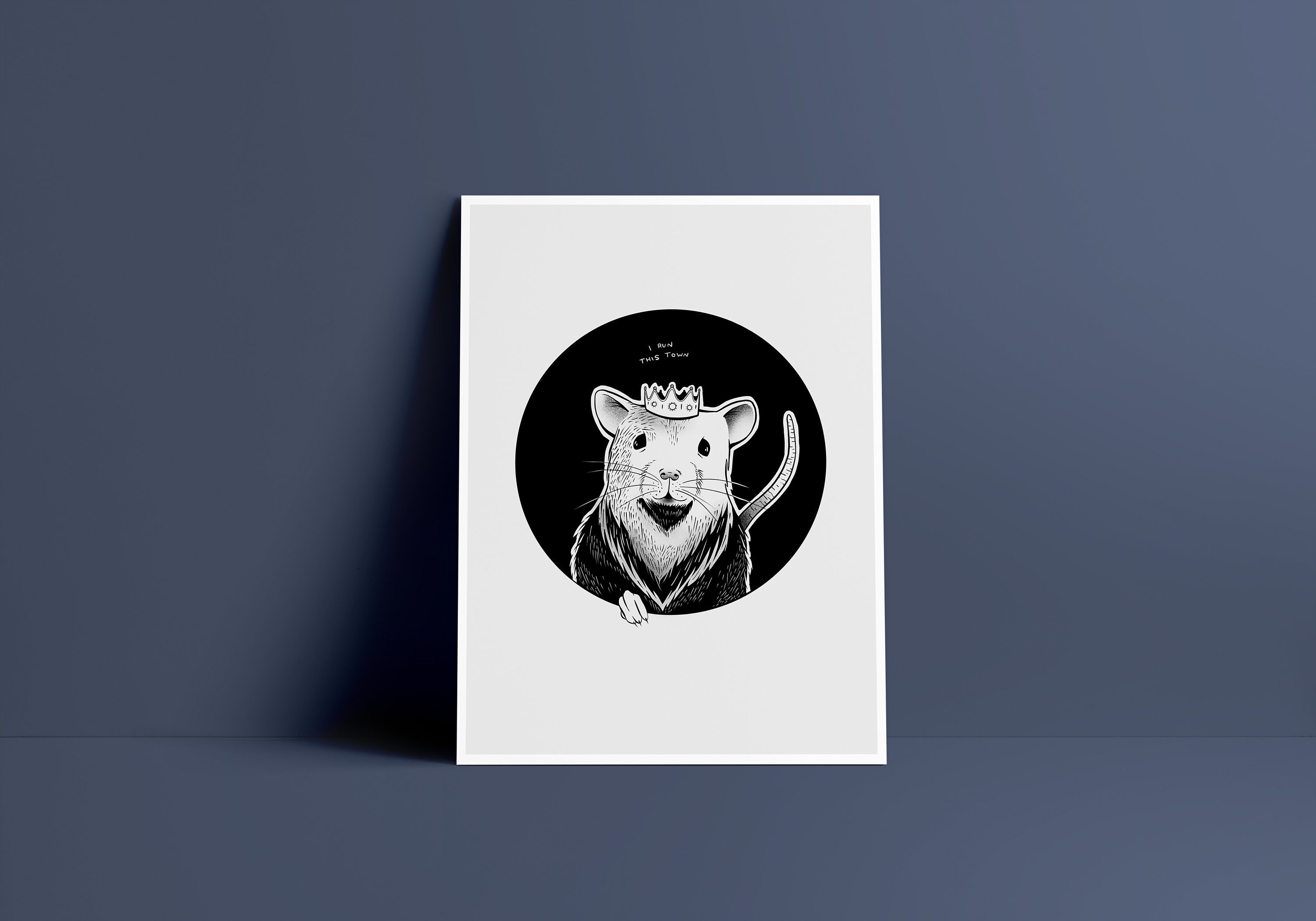 Rat King Art Print - Etsy