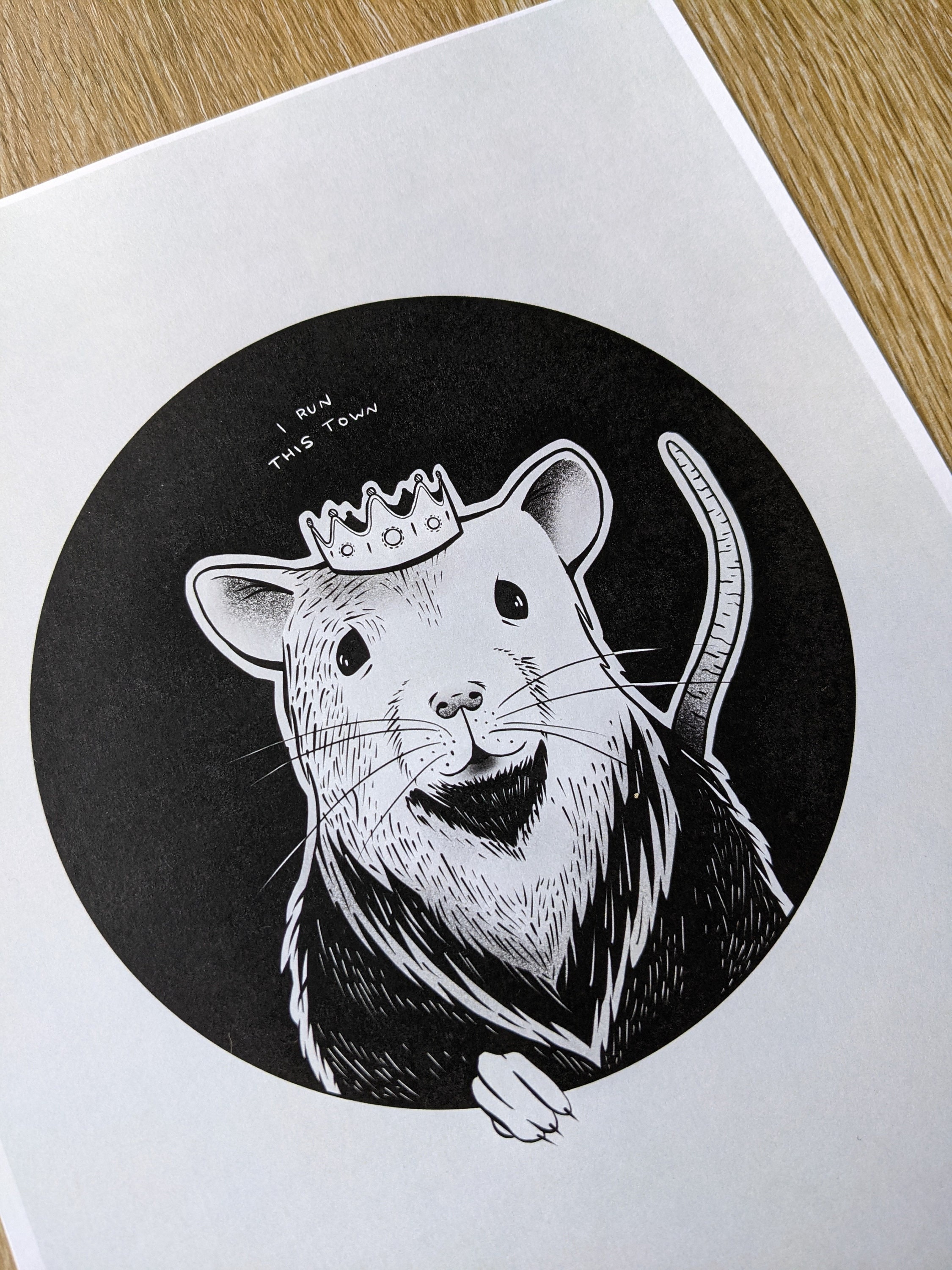 Rat King Art Print - Etsy