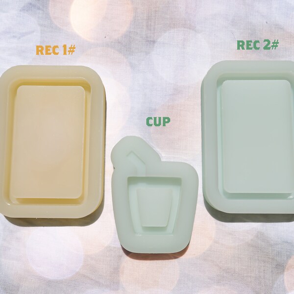 Shaker Coaster Mold - Etsy