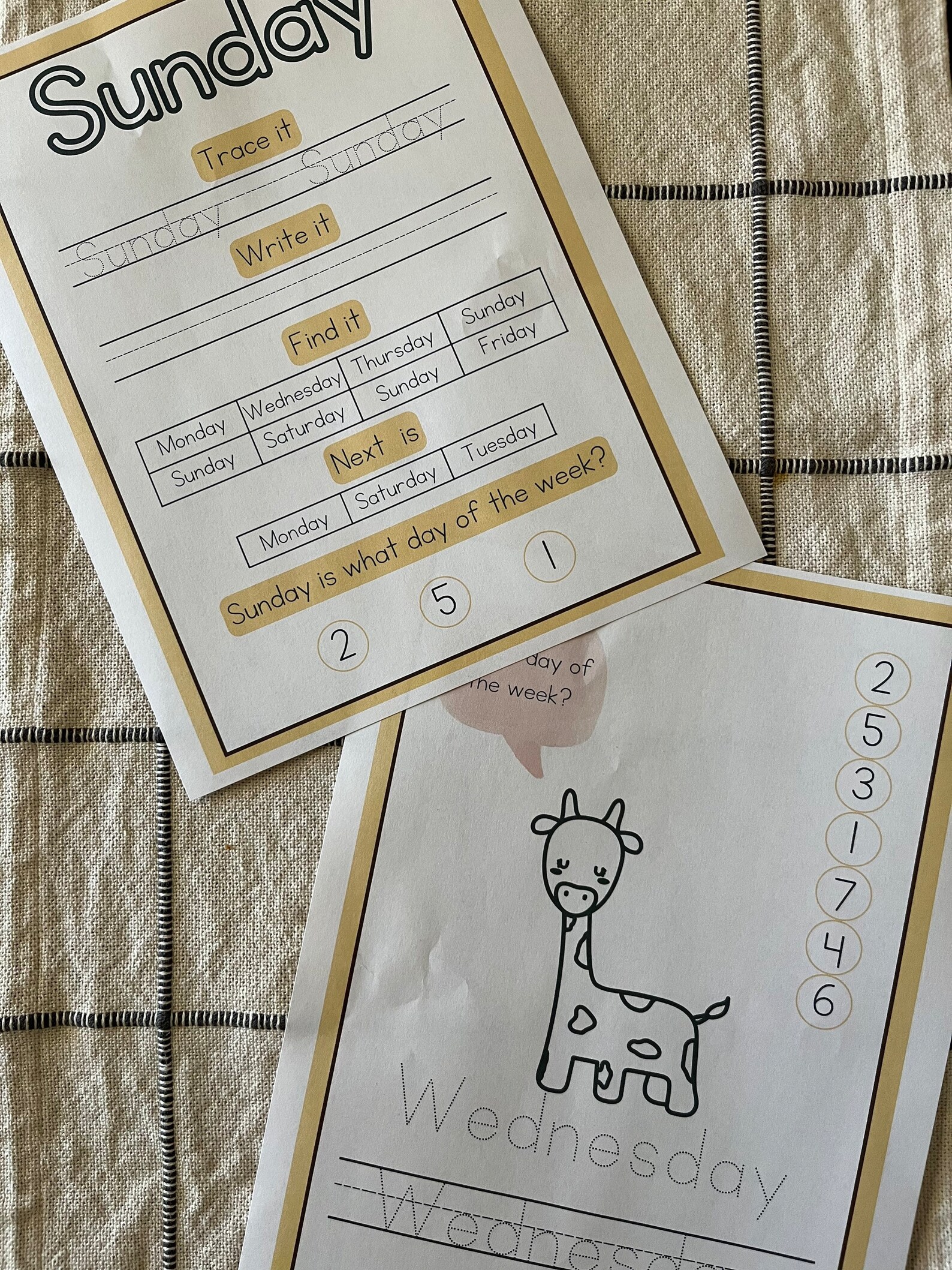 Days of the Week Bundle - Etsy