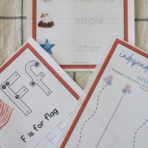 Independence Day Activity Bundle, 4th of July Printables, Preschool ...