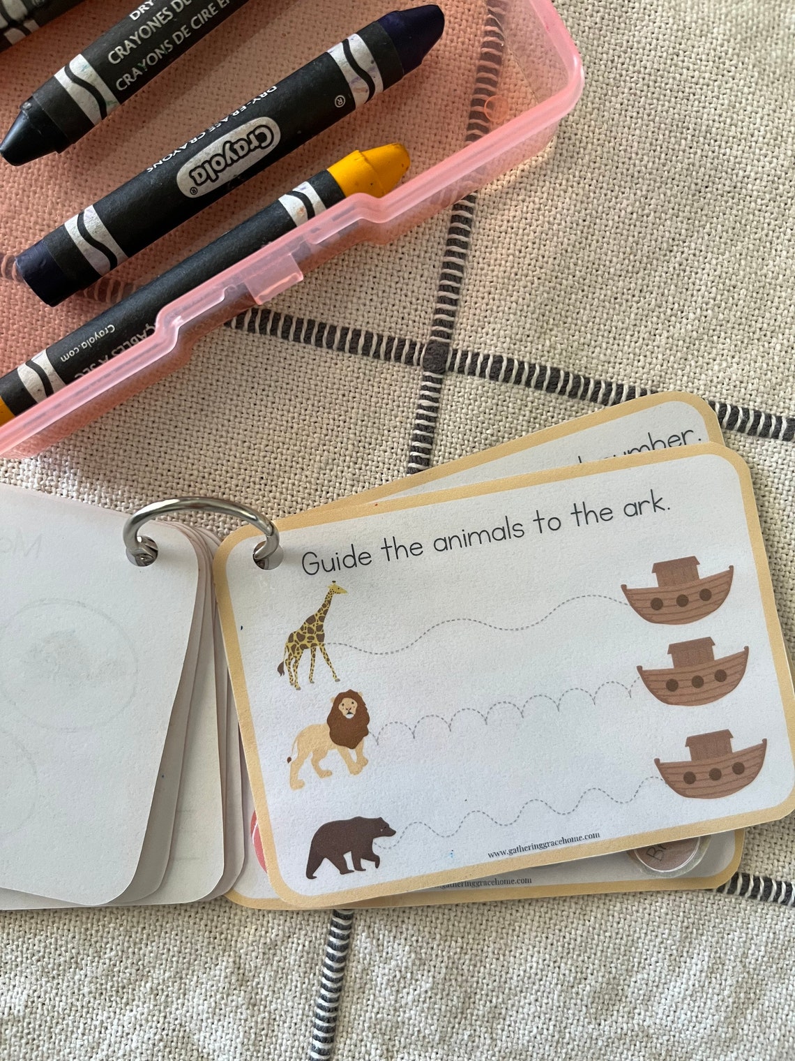 Noah's Ark Mini Busy Book - Etsy