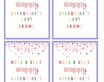 Printable Bouncy Ball Valentine's Day Cards, Classroom Valentine's Day ...