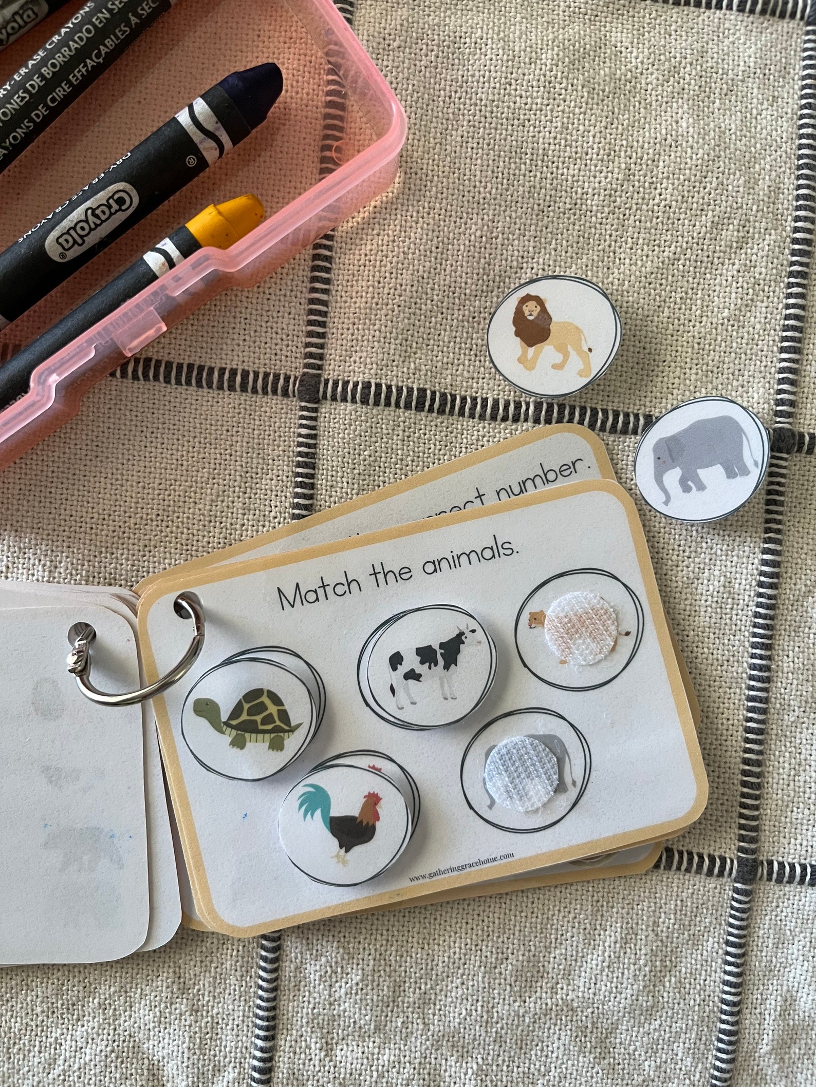 Noah's Ark Mini Busy Book - Etsy