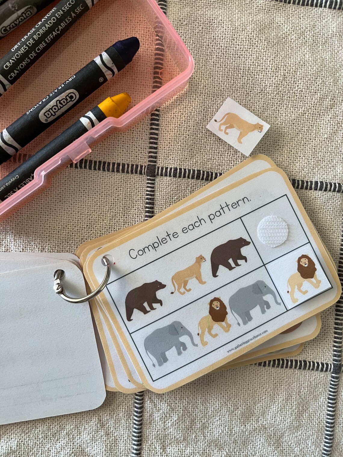 Noah's Ark Mini Busy Book - Etsy