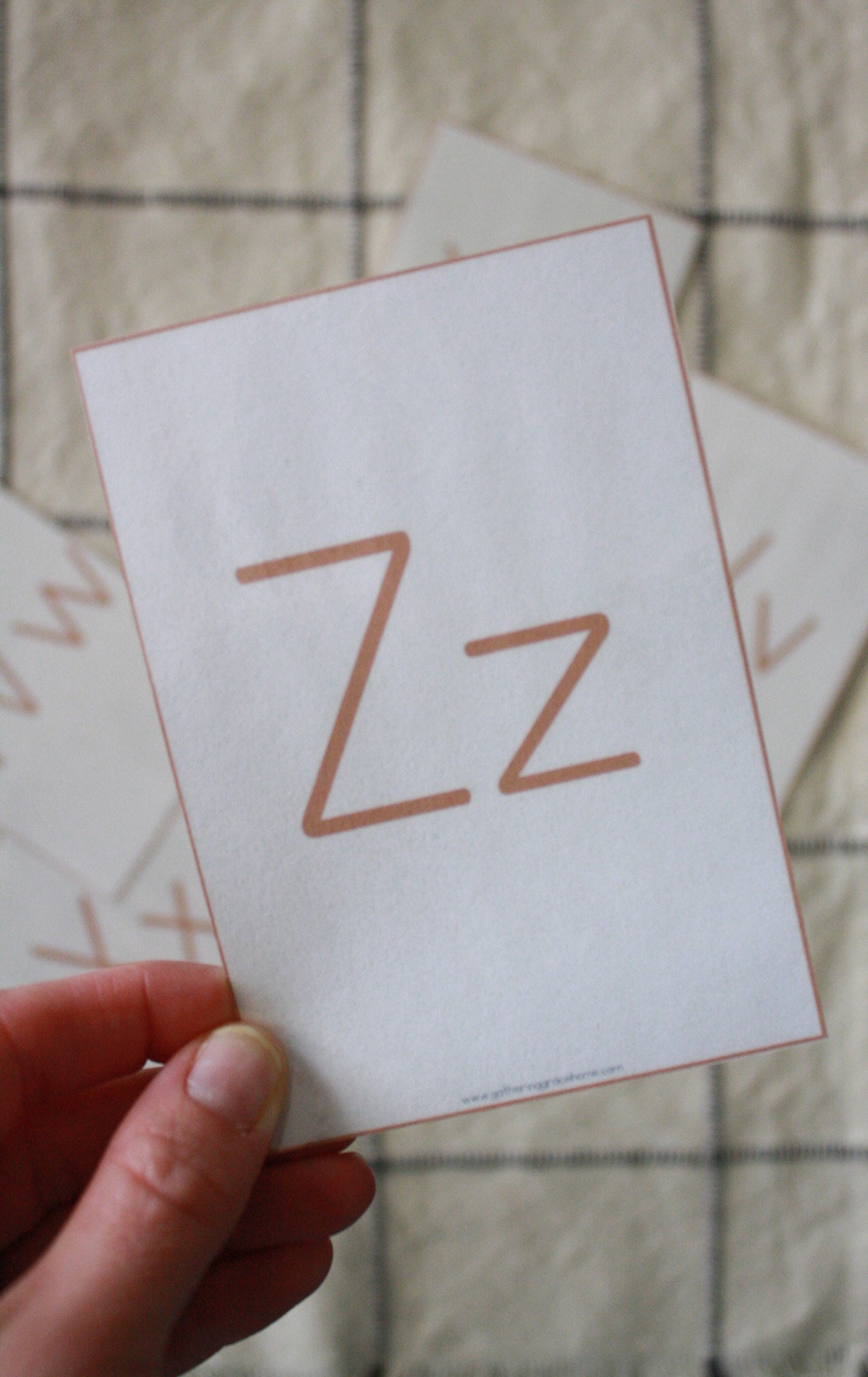 Alphabet Flashcards - Etsy