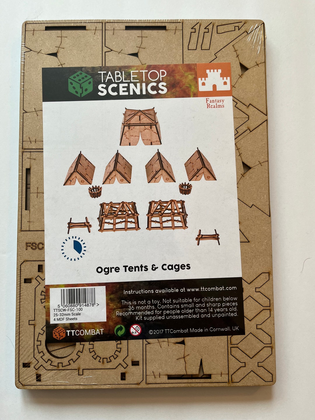 Ttcombat Ogre Tents & Cages Terrain Kit - Etsy