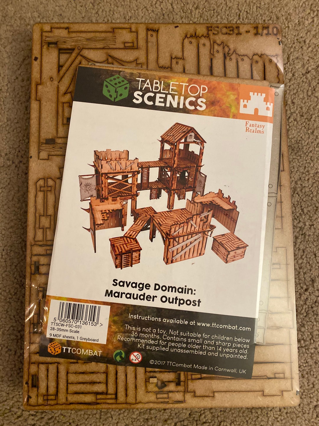 Ttcombat 28mm Marauder Outpost Terrain - Etsy