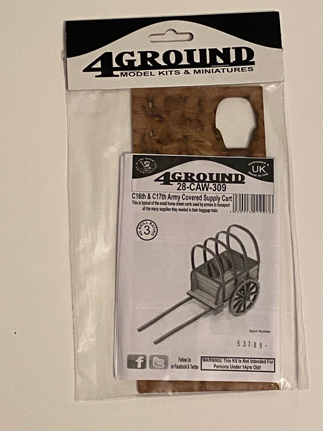 4ground Terrain Kit Army Covered Suply Cart - Etsy