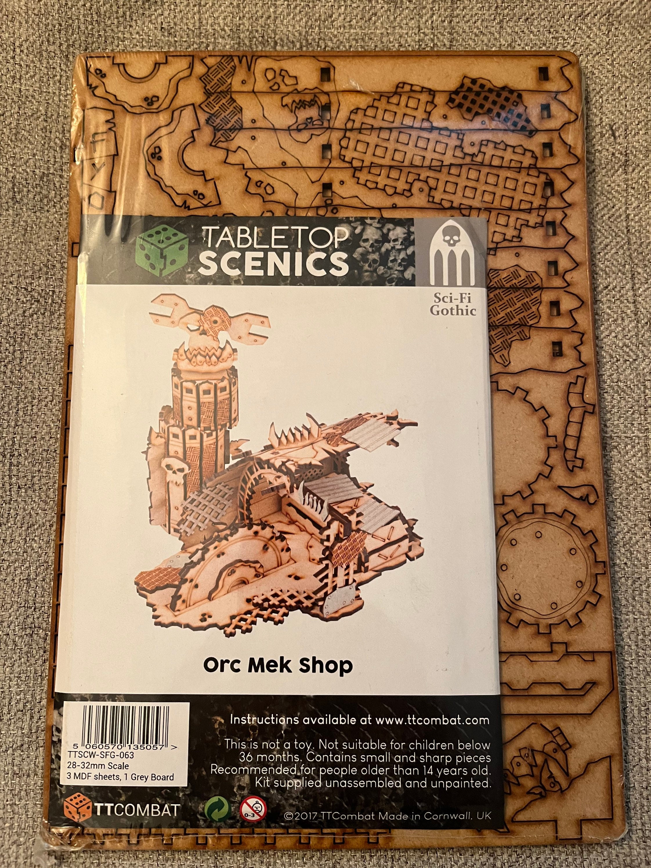 Orc Mek Shop Ttcombat Terrain Kit - Etsy