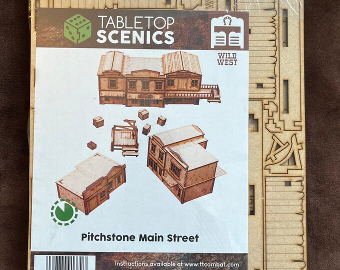 Ttcombat Pitchstone Main Street Terrain Kit - Etsy
