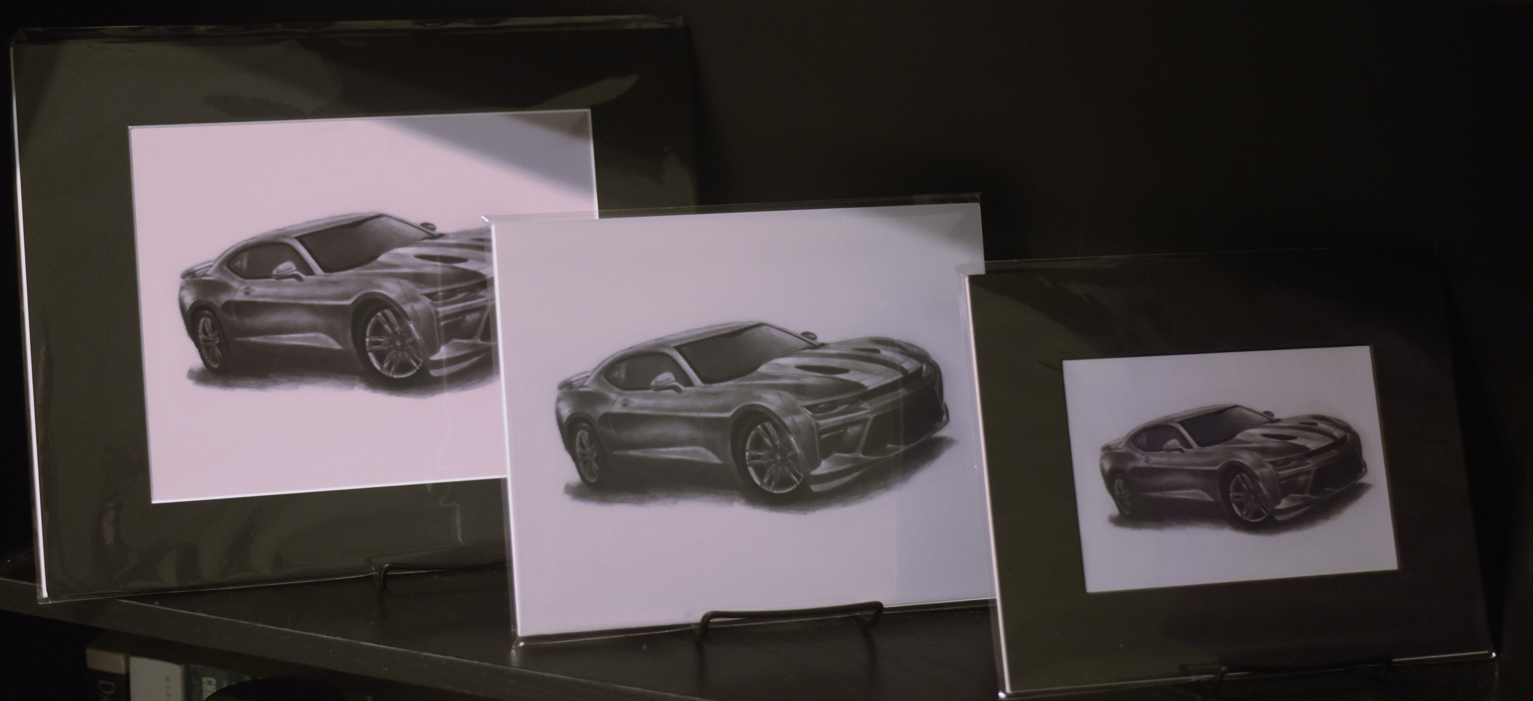 2017 SS Chevrolet Camaro Muscle Car Framed Automotive Poster - Etsy