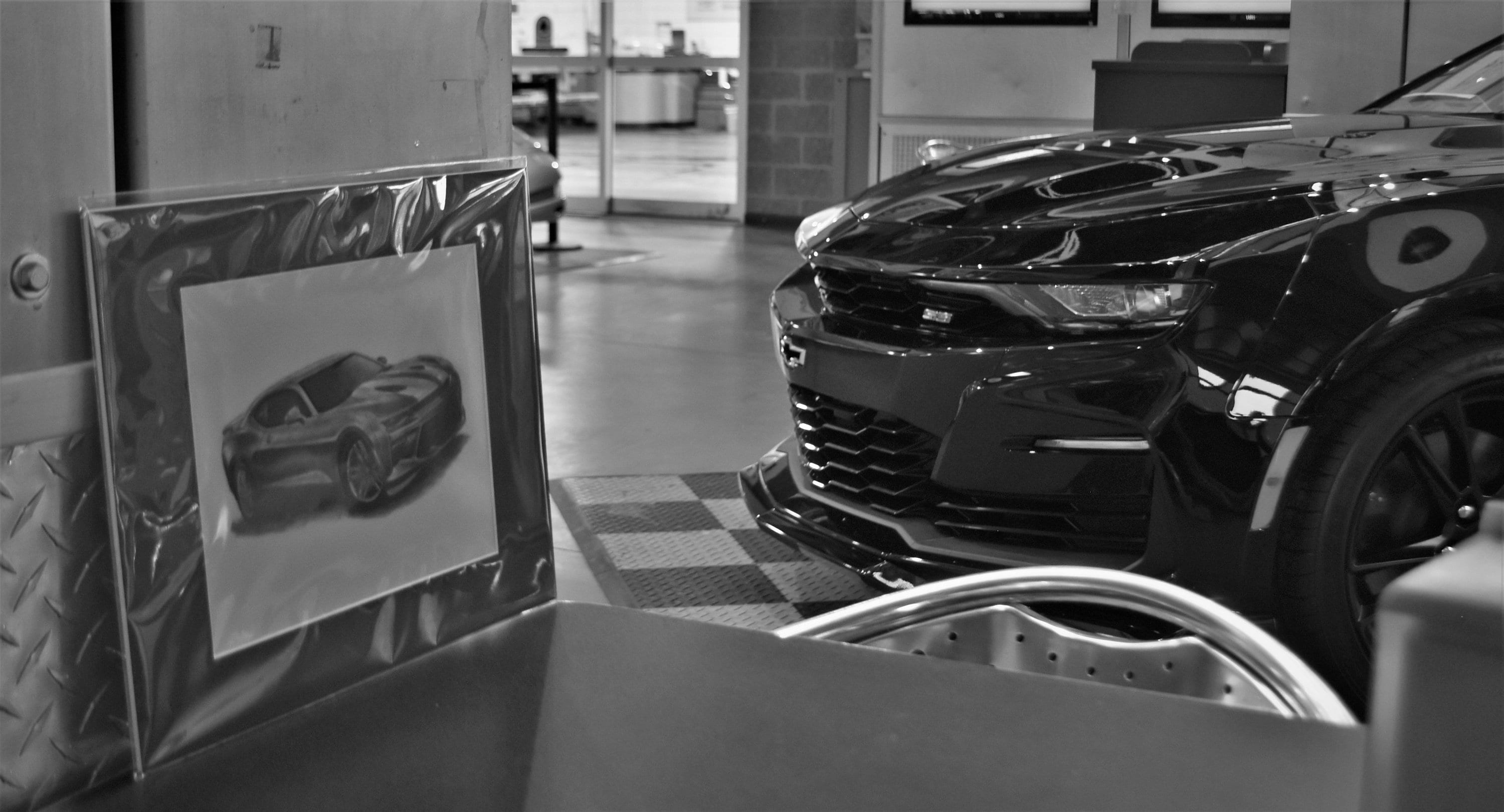 2017 SS Chevrolet Camaro Muscle Car Framed Automotive Poster - Etsy