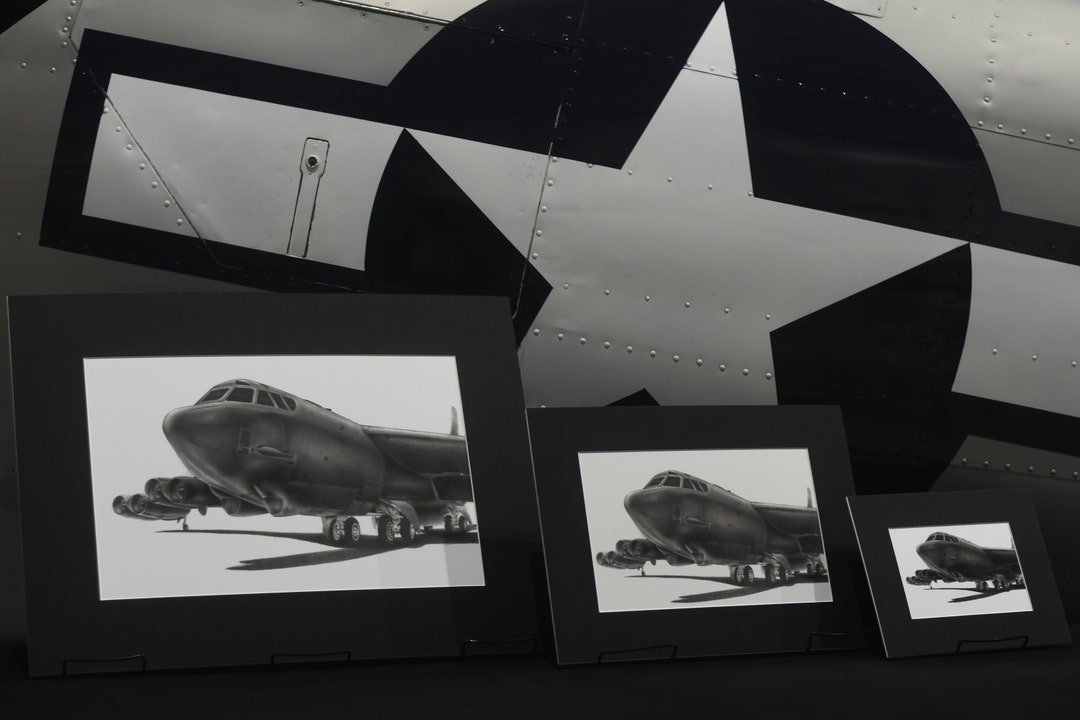 US Air Force B-52 Stratofortress "buff" Aviation Art - Etsy