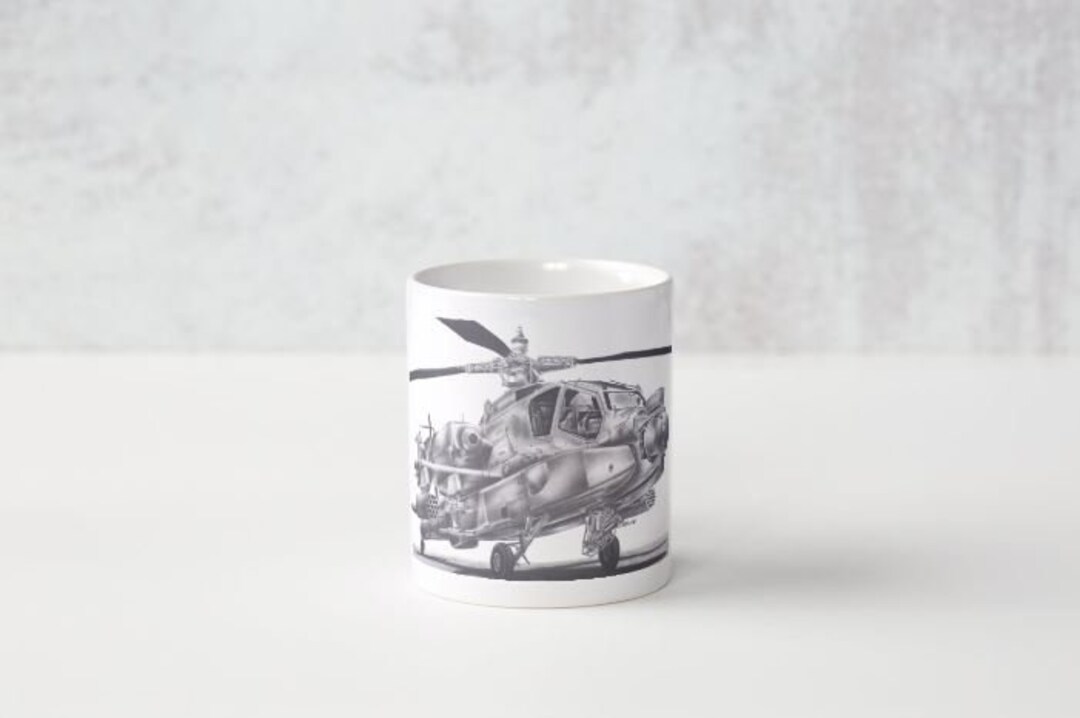 US Army Apache Helicopter Coffee Mug 11 Oz - Etsy