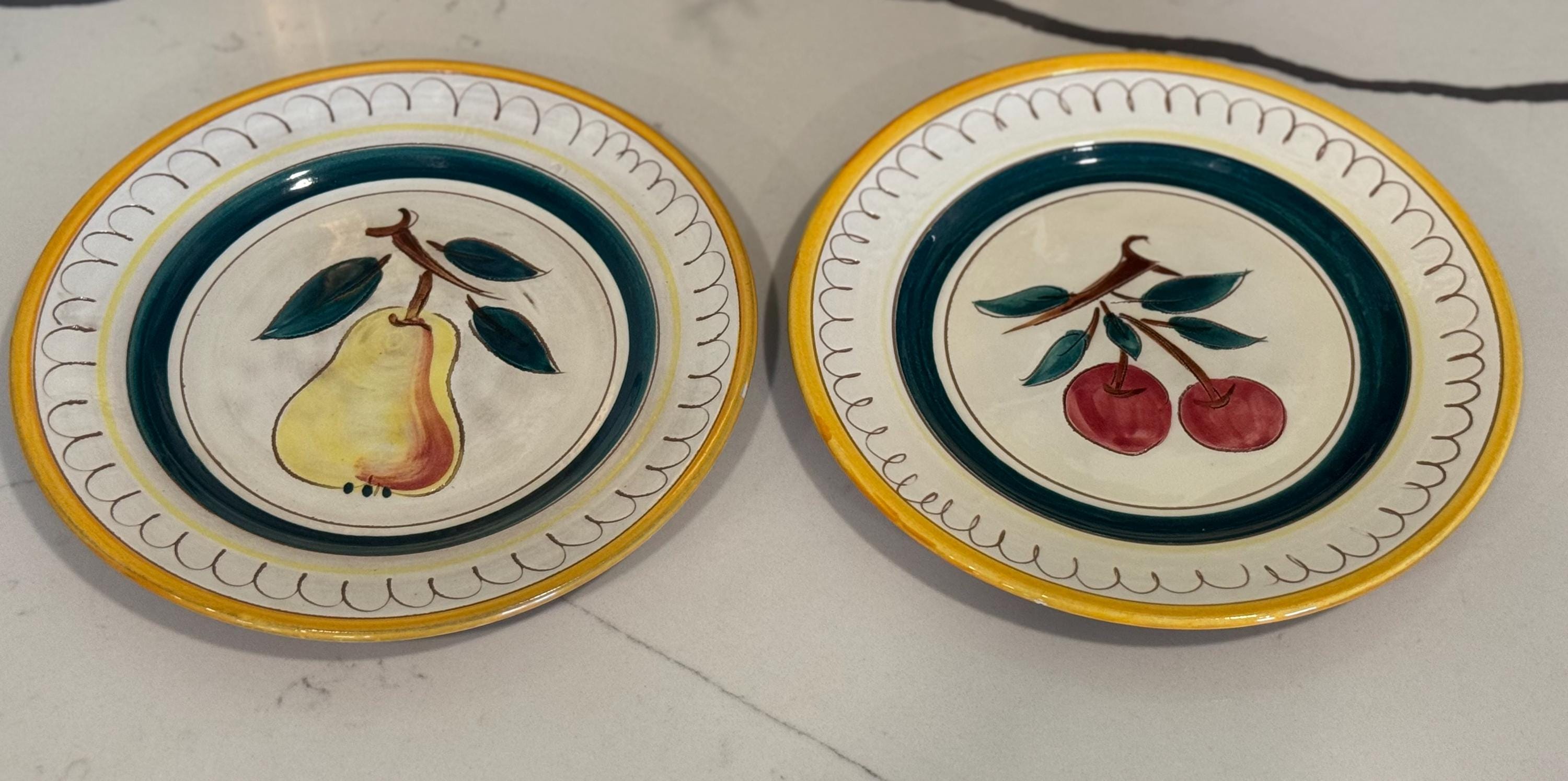 Vintage Stangl Pottery Terra Rose Salad Dessert Fruit Plates - Etsy