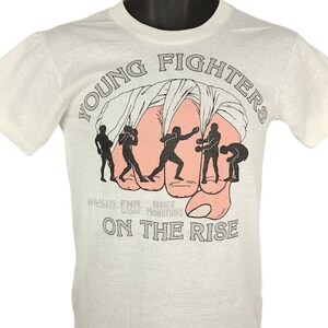 Young Fighters Ballys Boxing T Shirt Vintage 80s on the Rise 50/50 Made ...