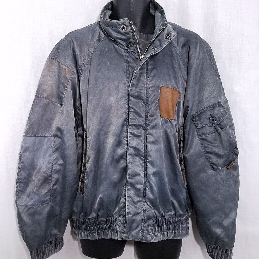 Mad Max Airborne Bomber Jacket Vintage 80s US AAFES Model 228151 Mens ...