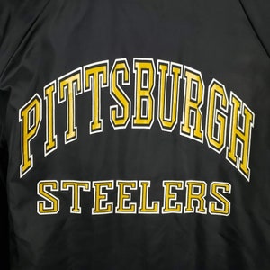 Pittsburgh Steelers Chalk Line Coach Jacket Vintage 80s Windbreaker NFL ...