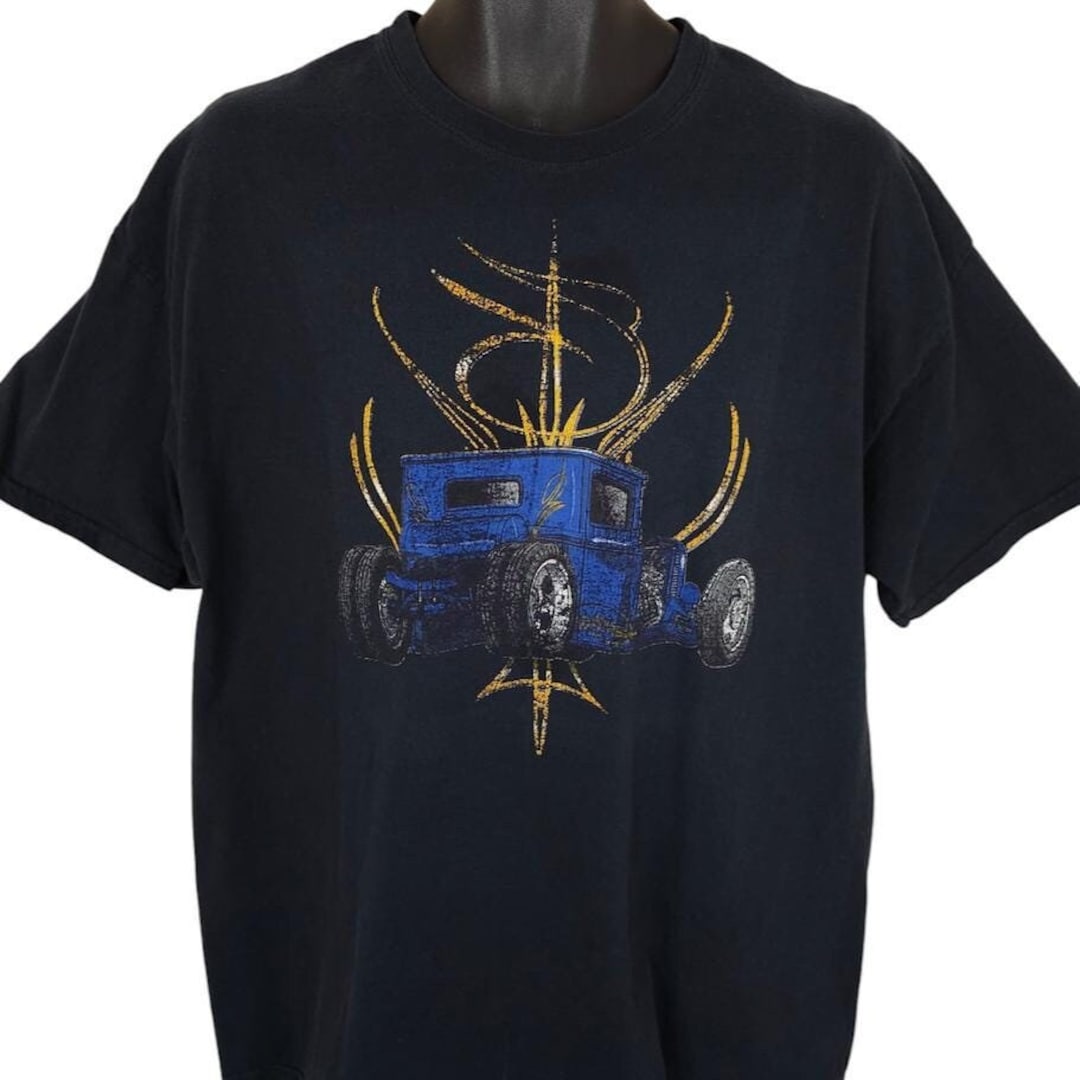 Vintage Model T Ford Coupe T Shirt Mens Size XL Black 90s Y2K Car Show ...