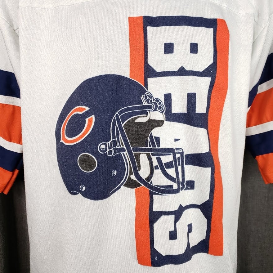 Chicago Bears Jersey Vintage 80s NFL Football Made in USA Mens - Etsy