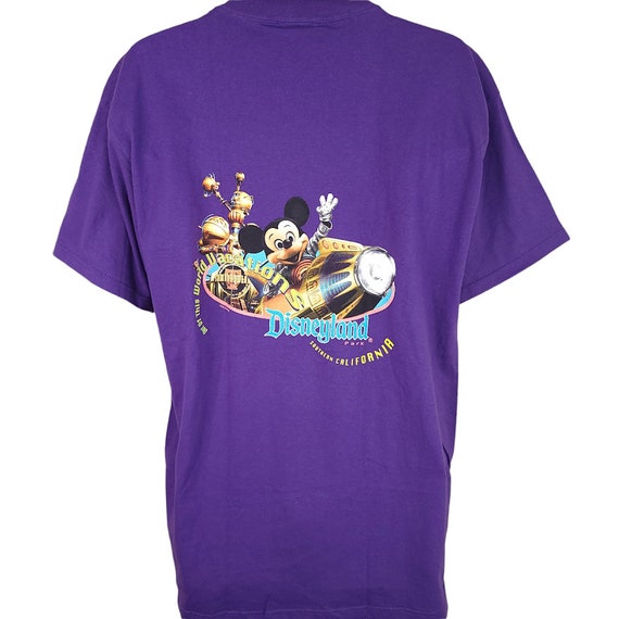 Mickey Mouse Tomorrowland T Shirt Vintage 90s Disneyl… - Gem