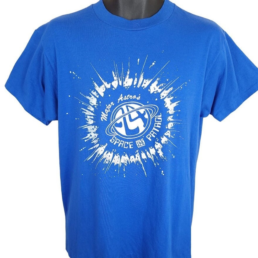 Major Astros Space Patrol T Shirt Vintage 80s KSAS TV Kansas Childrens ...