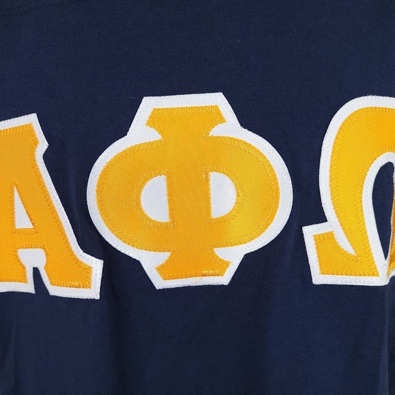Alpha Phi Omega Fraternity T Shirt Vintage 90s Jersey… - Gem