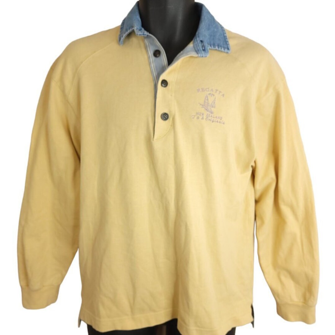 New Zealand Regatta Polo Shirt Vintage 90s Sailing Yacht Race Boating ...