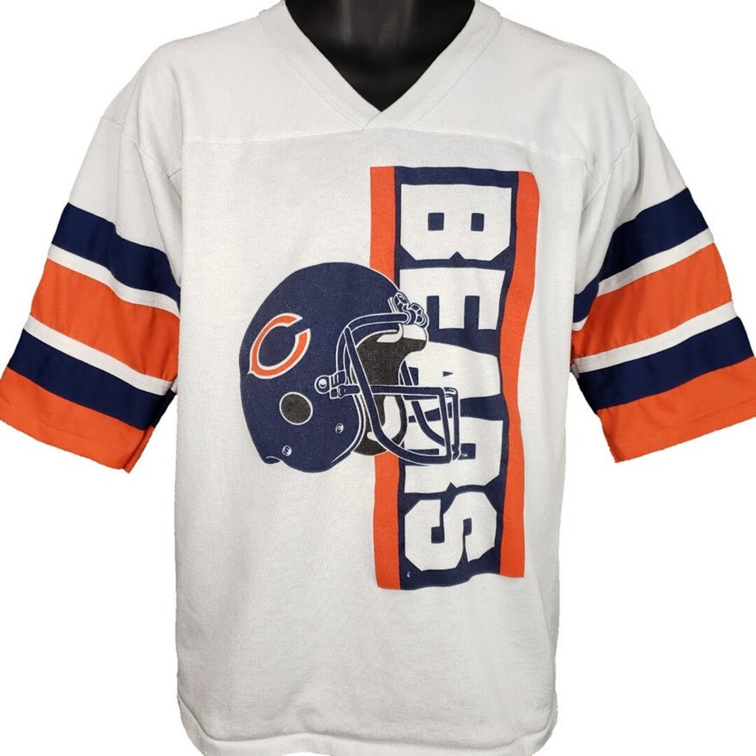 Chicago Bears Jersey Vintage 80s NFL Football Made in USA Mens Size ...